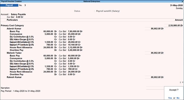 How To Process Payroll Payroll Process In Easy Steps Tally FAQ News Announcements Blog