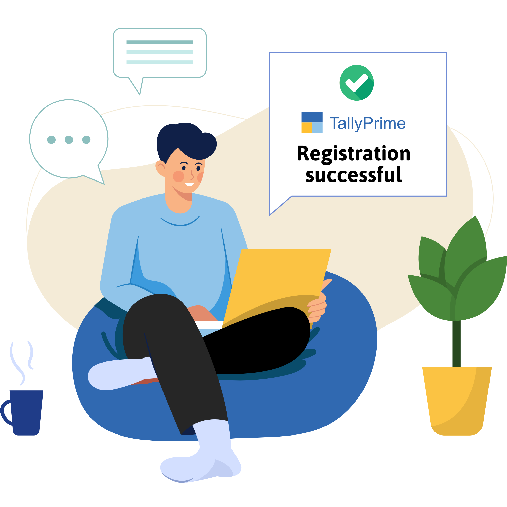 Free 1-time doorstep assistance in experiencing your Tally